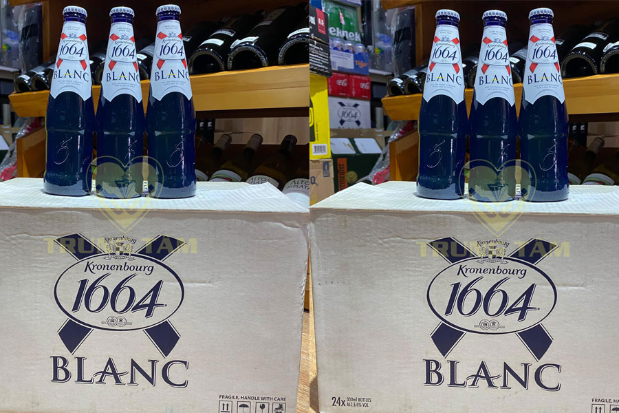 BIA 1664 BLANC dạng CHAI